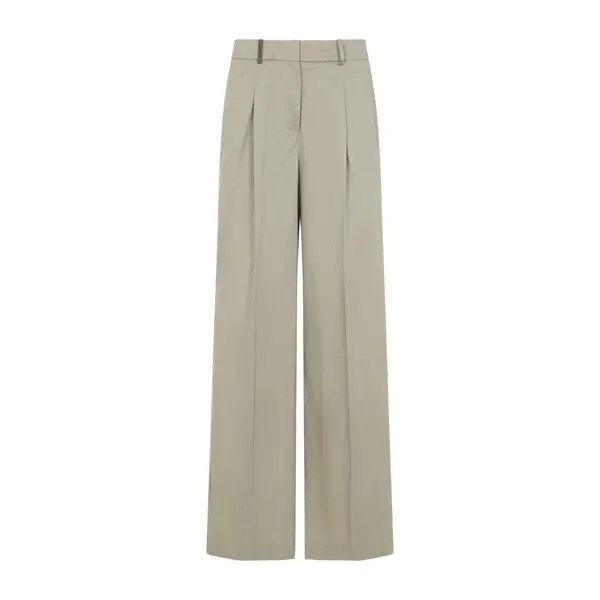 Peserico Cotton Pants - Green