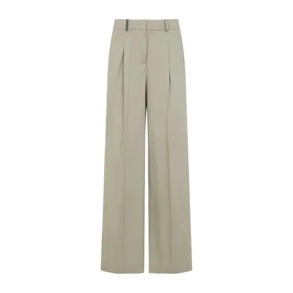 Peserico Cotton Pants - Green