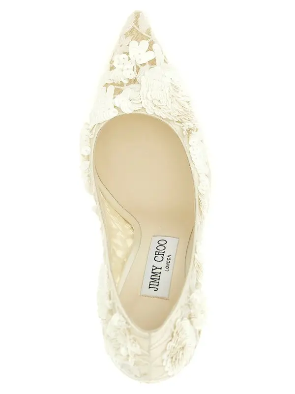JIMMY CHOO Love' Pumps - Cream