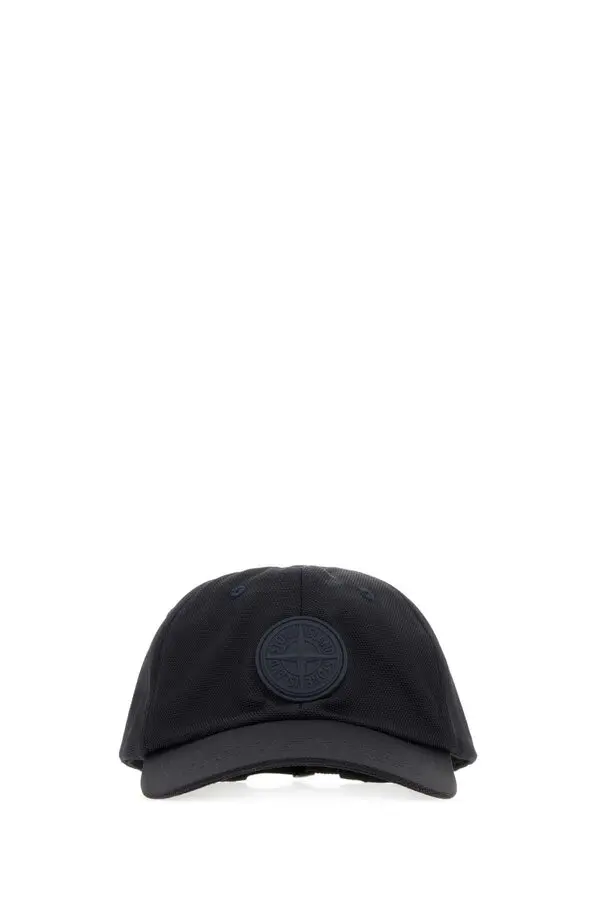 Stone Island Nylon Baseball Cap - Blue
