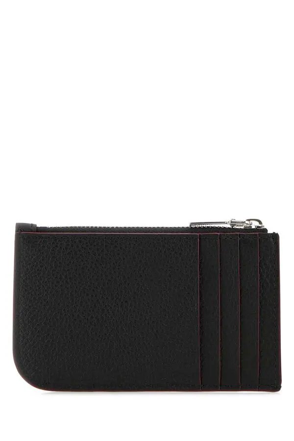 Alexander McQueen Leather Card Holder