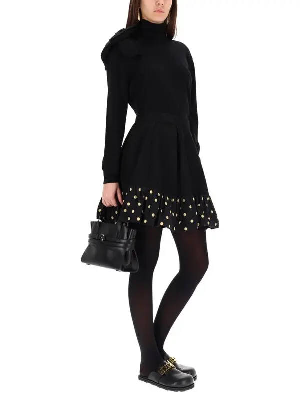 Moschino Mesh With Flower Detail