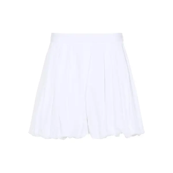 JIL SANDER Voluminous Bermuda - White