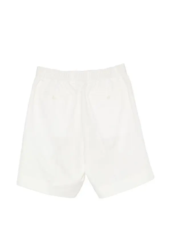 Brioni Bellagio Linen And Cotton Blend Shorts