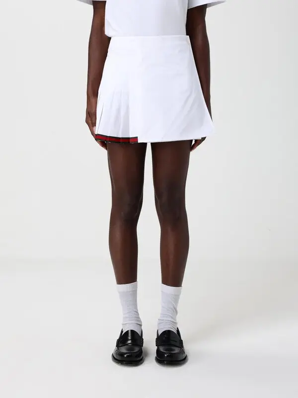 Gucci Cotton Poplin Skirt - White