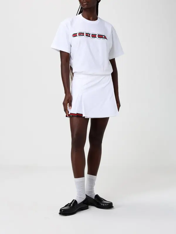 Gucci Cotton Poplin Skirt