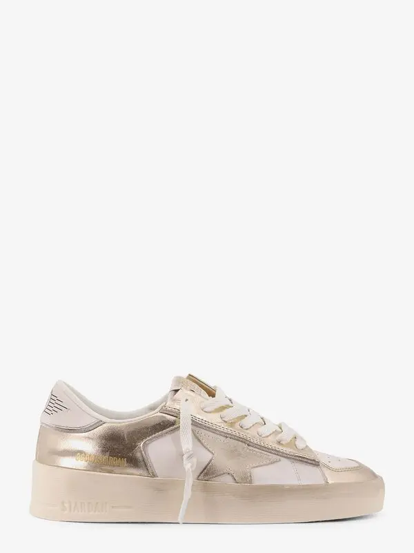 GOLDEN GOOSE Stardan Low-top Leather Sneakers - Multicolor