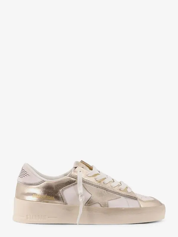 GOLDEN GOOSE Stardan Low-top Leather Sneakers - Multicolor