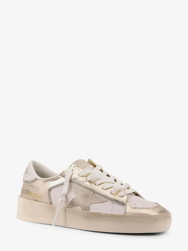 GOLDEN GOOSE Stardan Low-top Leather Sneakers - Multicolor