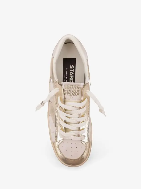 GOLDEN GOOSE Stardan Low-top Leather Sneakers - Multicolor