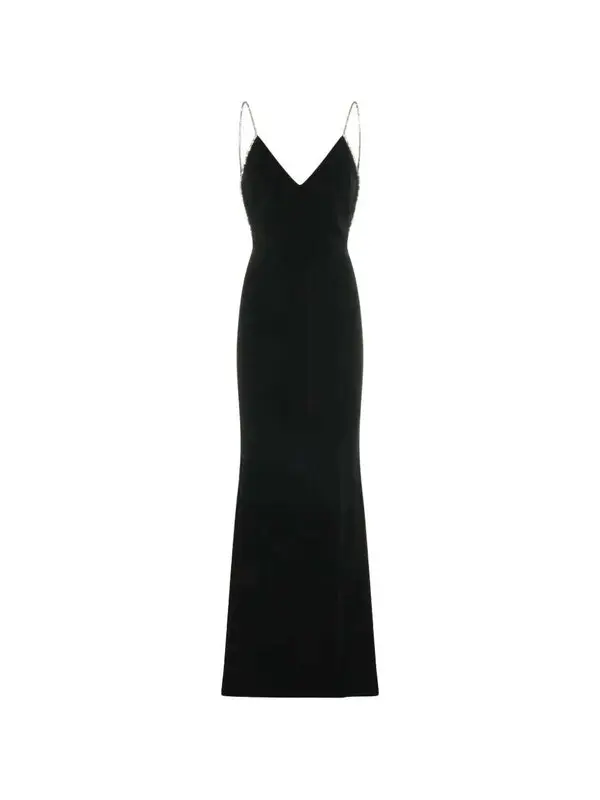 TOM FORD Crystal-embellished Backless Dress