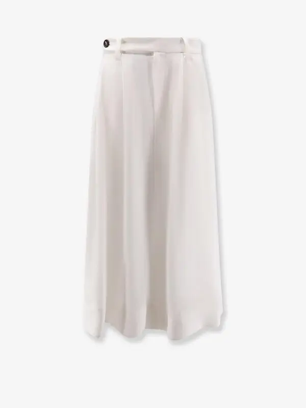 Brunello Cucinelli Viscose And Linen Skirt