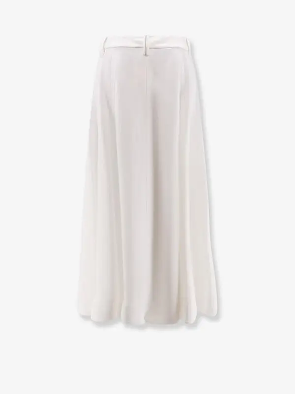 Brunello Cucinelli Viscose And Linen Skirt