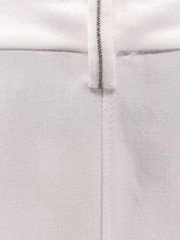 Brunello Cucinelli Viscose And Linen Skirt