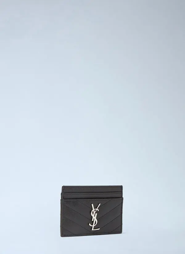 Saint Laurent Cassandre Matelassé Cardholder