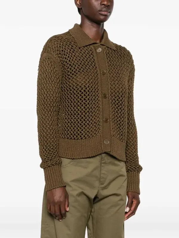 Max Mara Open-knit Cardigan