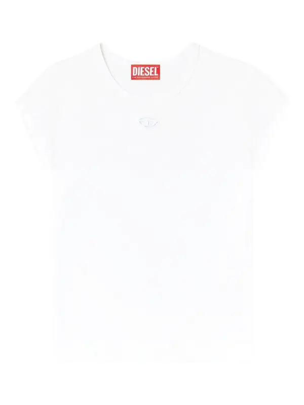 DIESEL® Logo Cotton T-shirt - Multicolor