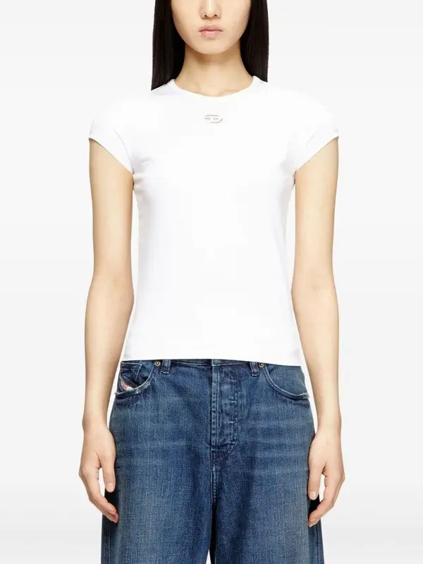 DIESEL® Logo Cotton T-shirt - Multicolor