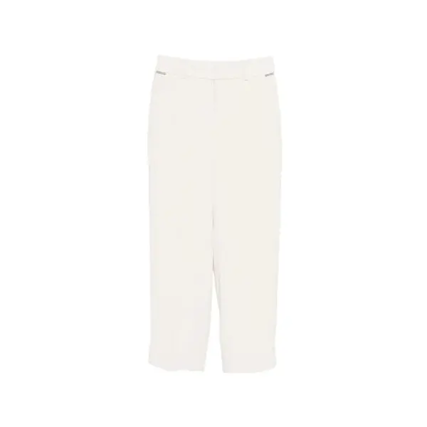 Peserico Neutrals Trousers Tailored Trousers