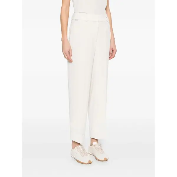 Peserico Neutrals Trousers Tailored Trousers