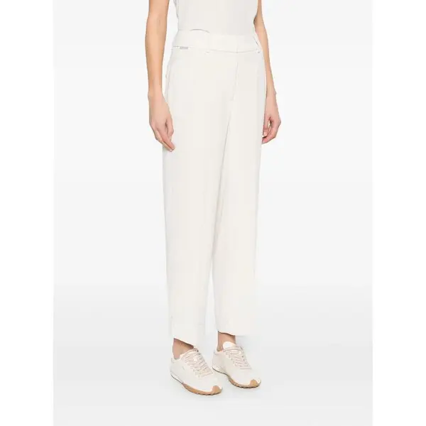 Peserico Tailored Trousers - Cream
