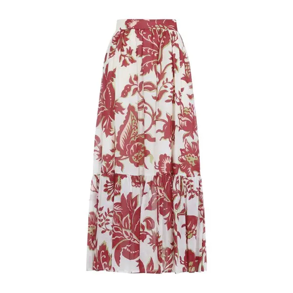 Etro Flounce Hem Maxi Skirt