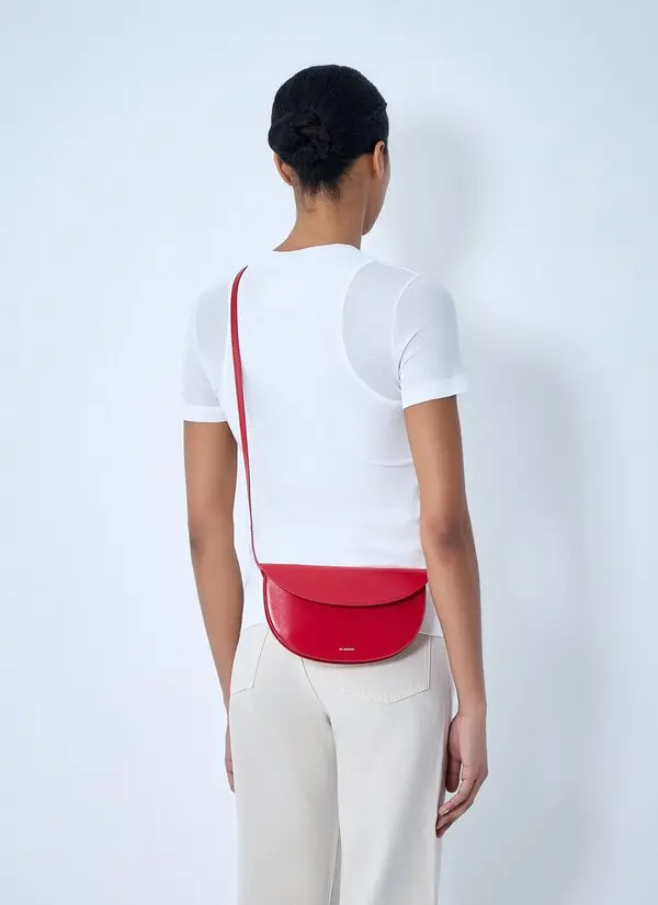 JIL SANDER Curve Wallet With Strap