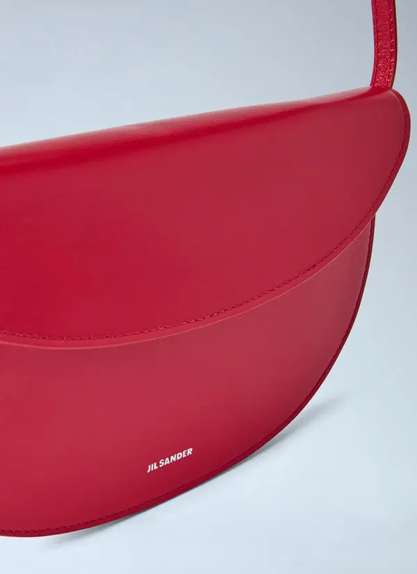 JIL SANDER Curve Wallet With Strap