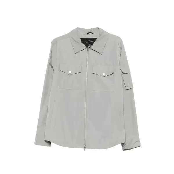 Moose Knuckles Grey Jackets Shirt Jackets