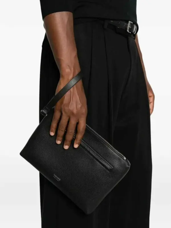 TOM FORD Grained Leather Pouch