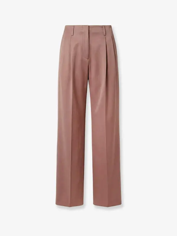 GOLDEN GOOSE Flavia Light Dry Wool Trousers - Multicolor