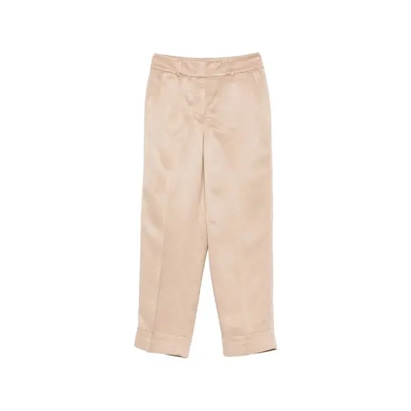 Peserico Neutrals Trousers Tailored Trousers