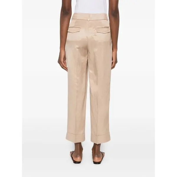 Peserico Neutrals Trousers Tailored Trousers