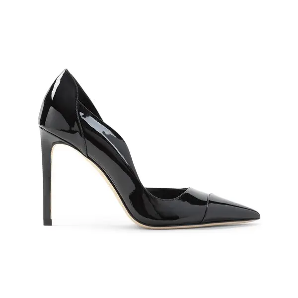 JIMMY CHOO Brigitte 100 Patent Leather Pumps - Black