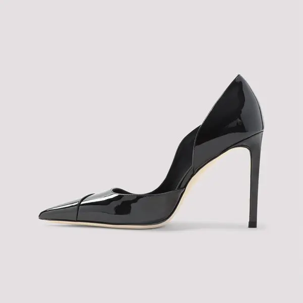 JIMMY CHOO Brigitte 100 Patent Leather Pumps