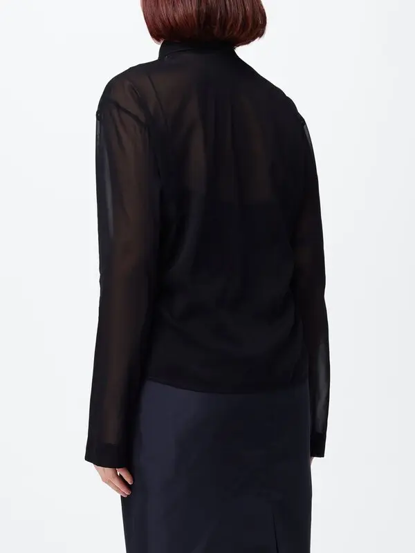 Gucci Silk Chiffon Shirt - Black