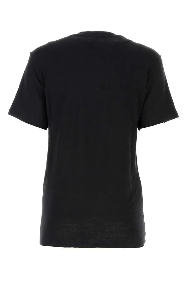 Isabel Marant Étoile Linen Zewel T-shirt - Black
