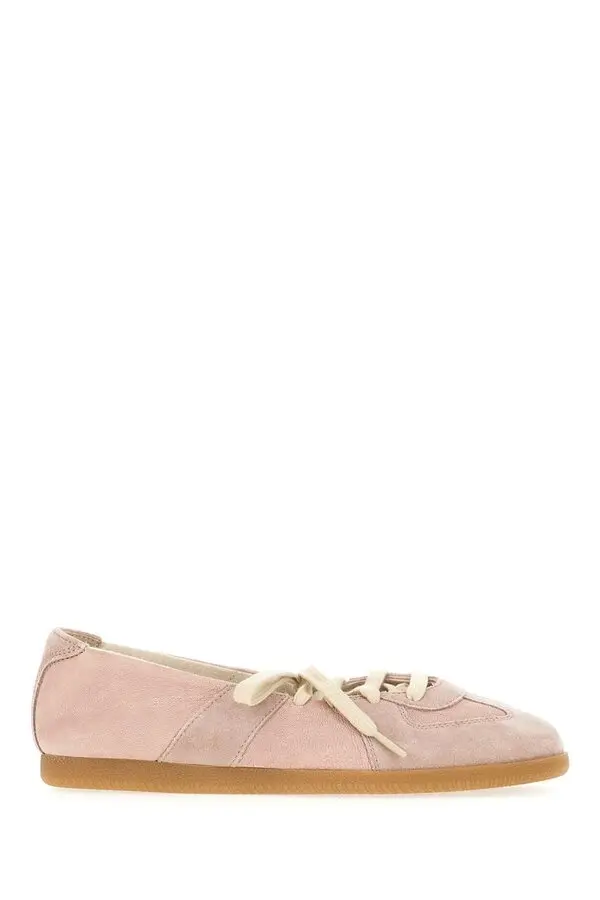 MAISON MARGIELA Suede Lace-up Flats - Multicolor