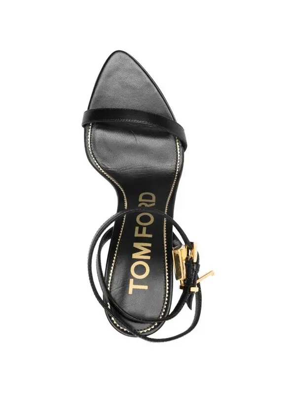 TOM FORD Padlock Ankle-strap Sandals