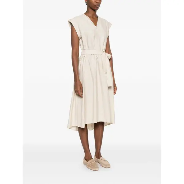 Peserico Neutrals Dresses Day Dresses