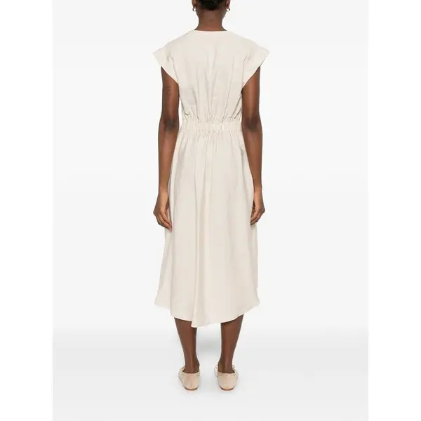 Peserico Neutrals Dresses Day Dresses