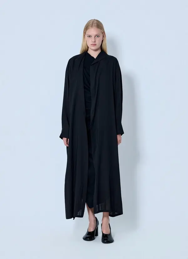 Yohji Yamamoto Backside Slit Long Coat
