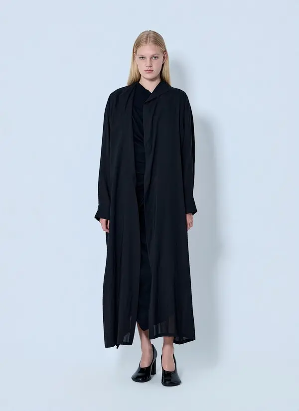 Yohji Yamamoto Backside Slit Long Coat