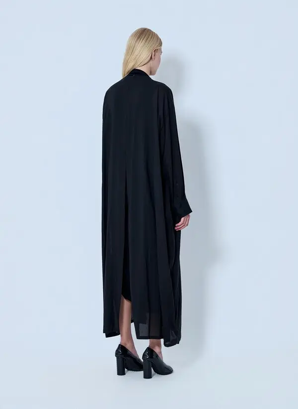 Yohji Yamamoto Backside Slit Long Coat