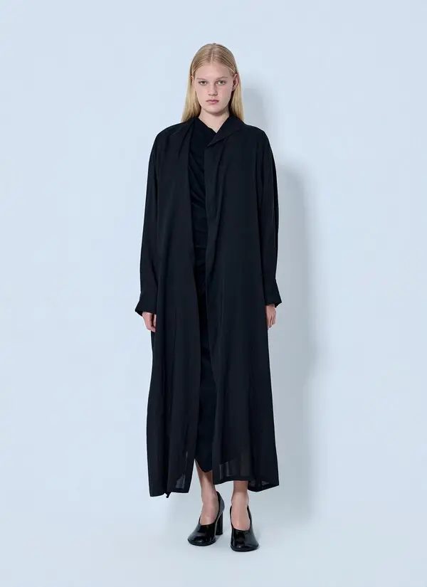 Yohji Yamamoto Backside Slit Long Coat