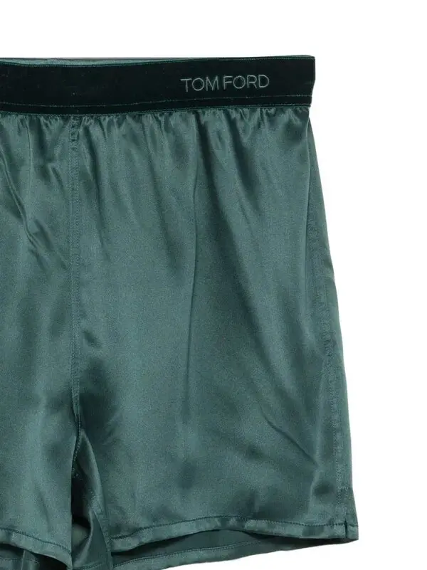 TOM FORD Printed Silk Pajama Pants