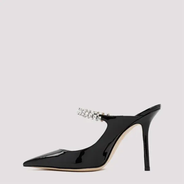 JIMMY CHOO Bing 100 Patent - Black