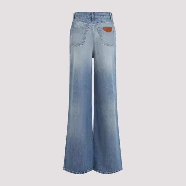 Chloé Cotton Flared Jeans
