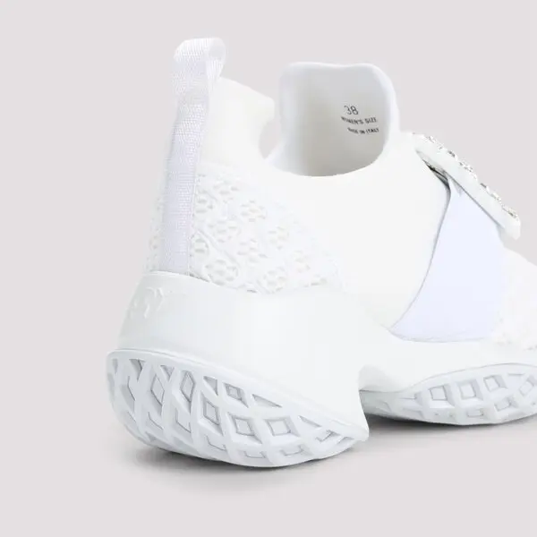 ROGER VIVIER Run Strass Buckle Sneakers