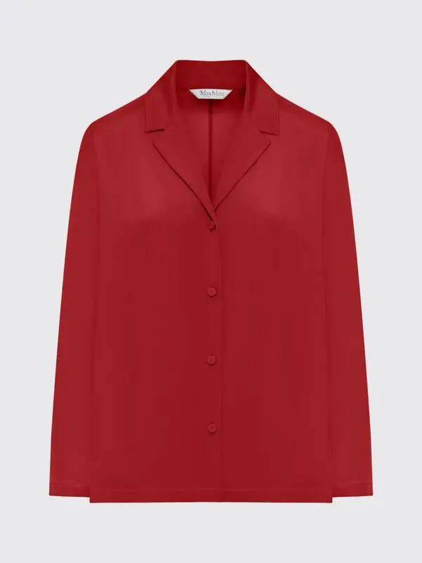 Max Mara Silk Shirt - Red